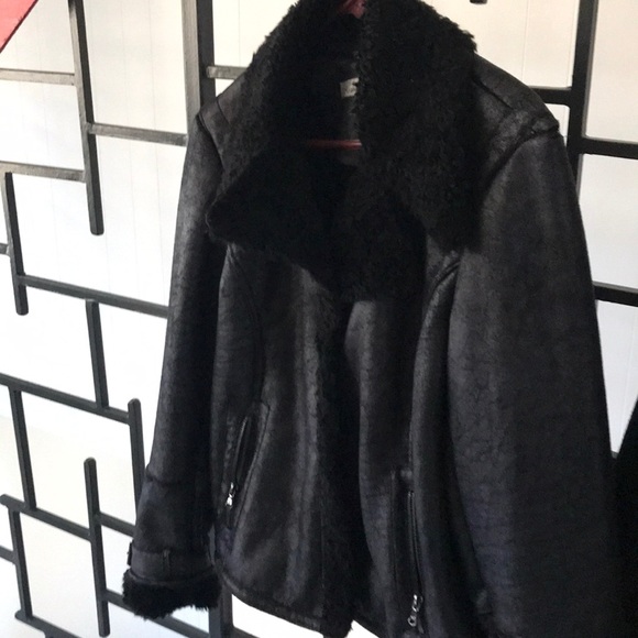 Kenneth Cole Reaction | Jackets & Coats | Kenneth Cole Faux Suede And ...